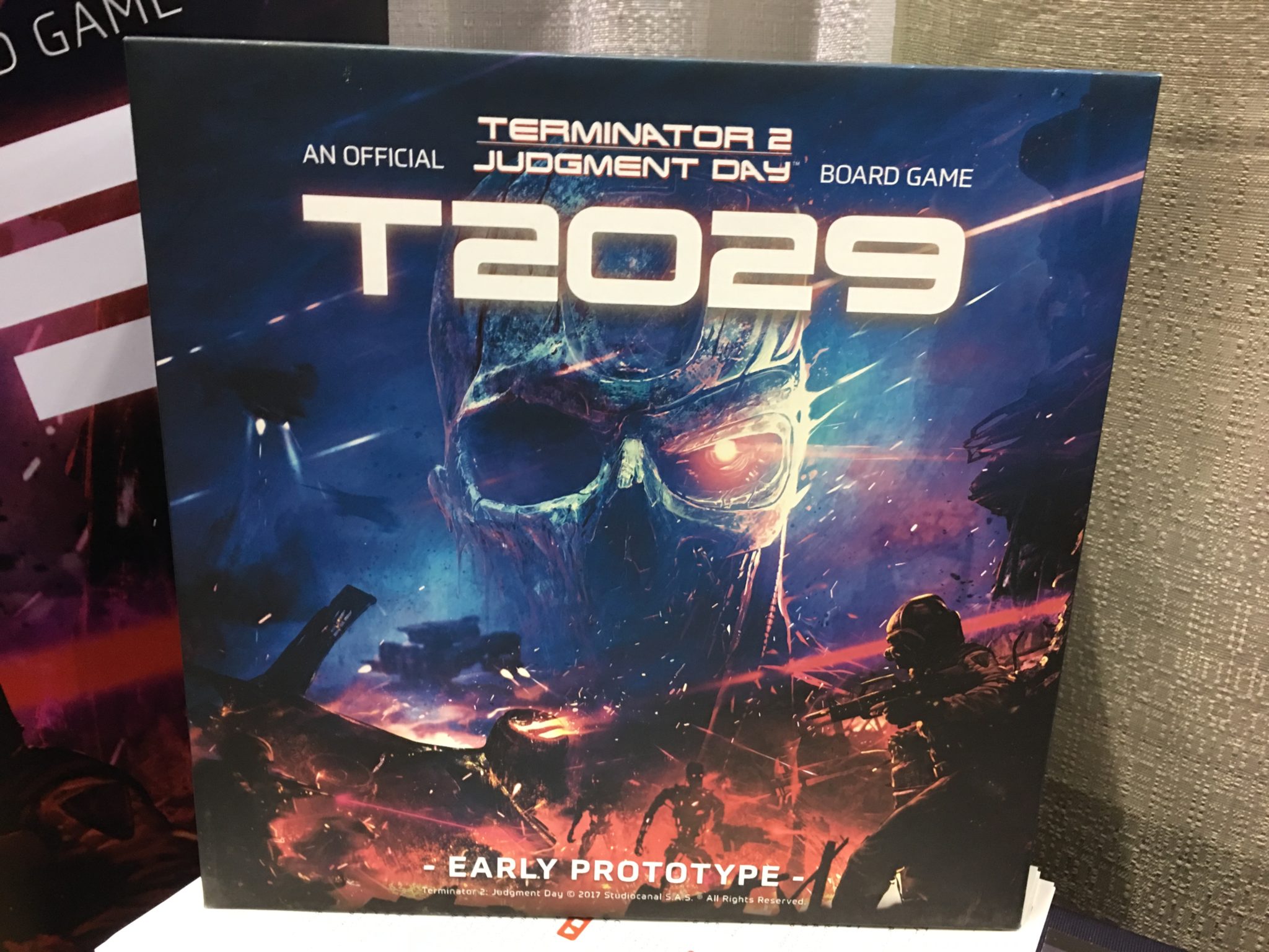 GenCon First Look At Terminator 2 Board Game | Nerd Union
